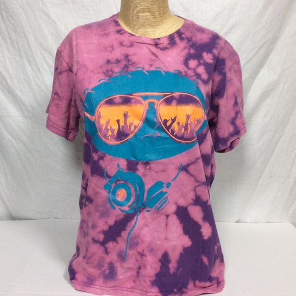 Family Guy | Tops | Family Guy Tie Dye Stewie Logo Pink Purple Tshirt ...